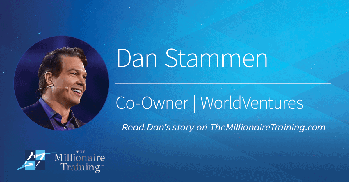 Dan Stammen's Millionaire Training Story